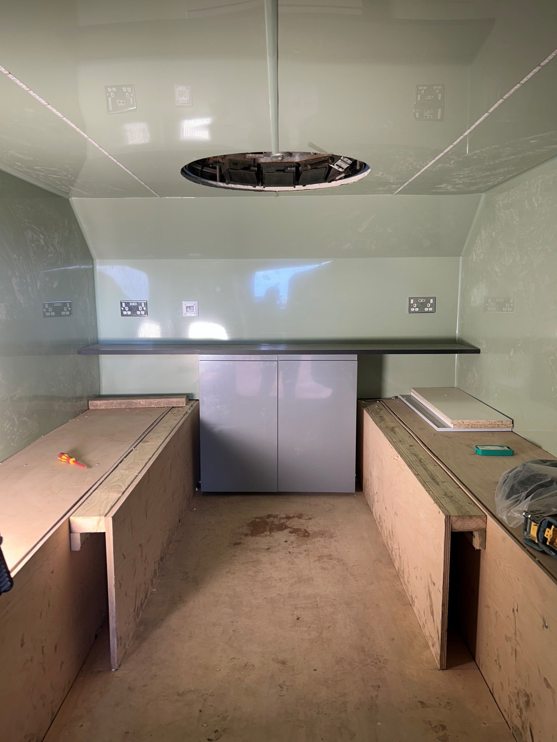 The Samaritan tank - quirky glamping